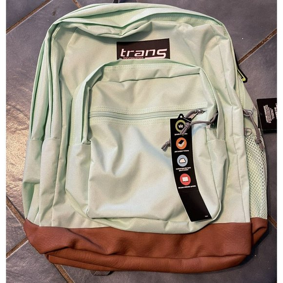 Jansport | Bags | Trans By Jansport 7 Super Cool Backpack Brook Green ...